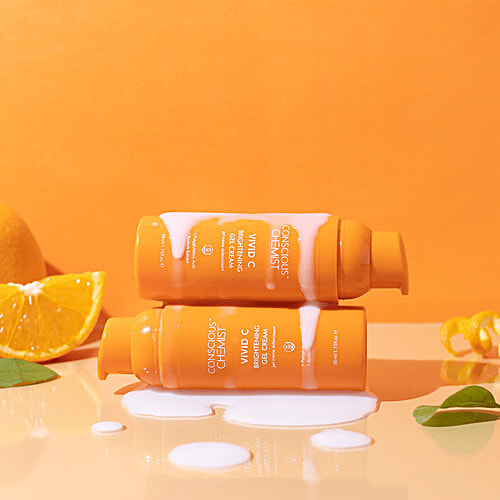 Buy Conscious Chemist Vivid C Brightening Gel Cream - Provides Glow ...