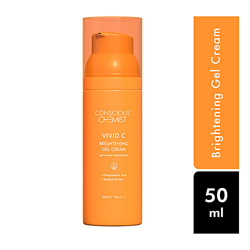 Buy Conscious Chemist Vivid C Brightening Gel Cream - Provides Glow ...