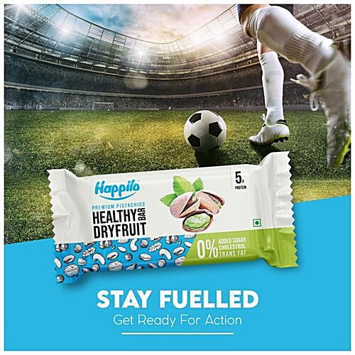 Buy Happilo Premium Pistachio Healthy Dry Fruit Bar - Rich In Protein ...