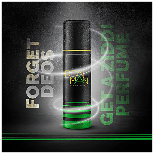 Buy Realman Fresh Spirit Deodorant - Refreshing Fragrance, Prevents ...
