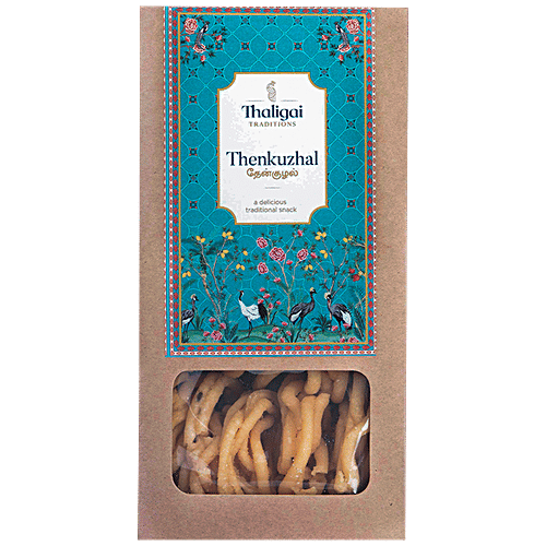 Buy THALIGAI Thenkuzhal - Delicious & Traditional Recipe, Crunchy ...
