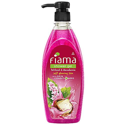 Buy Fiama Shower Gel With Skin Conditioners - Patchouli & Macadamia, For Soft, Glowing Skin ...