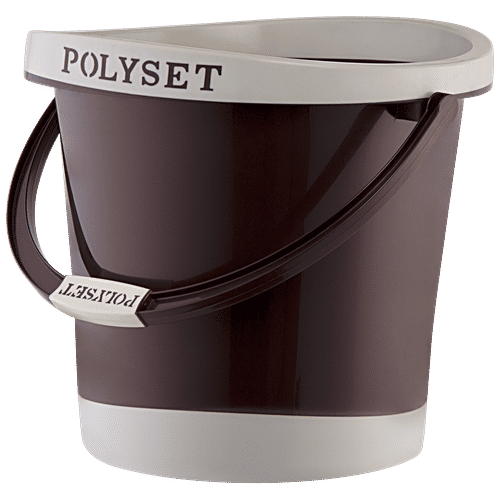 Buy Polyset Ultra Bucket 18 Litres, Brown Online at Best Price of Rs ...