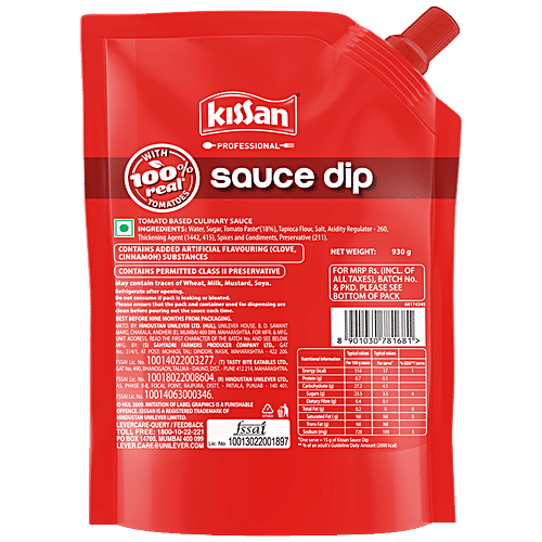 Buy Kissan Sauce Dip - 100% Real Tomatoes, Sweet & Sour Online at Best ...