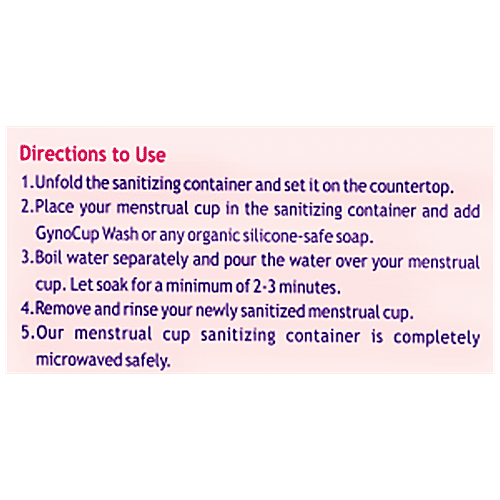 Buy Gynocup Premium Menstrual Cup With Sterilizer Container For Women ...