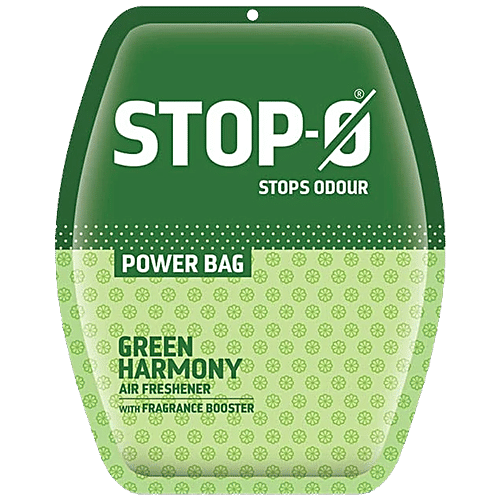 Buy Stop-O Power Bag Bathroom Air Freshener Pouch - Green Harmony ...