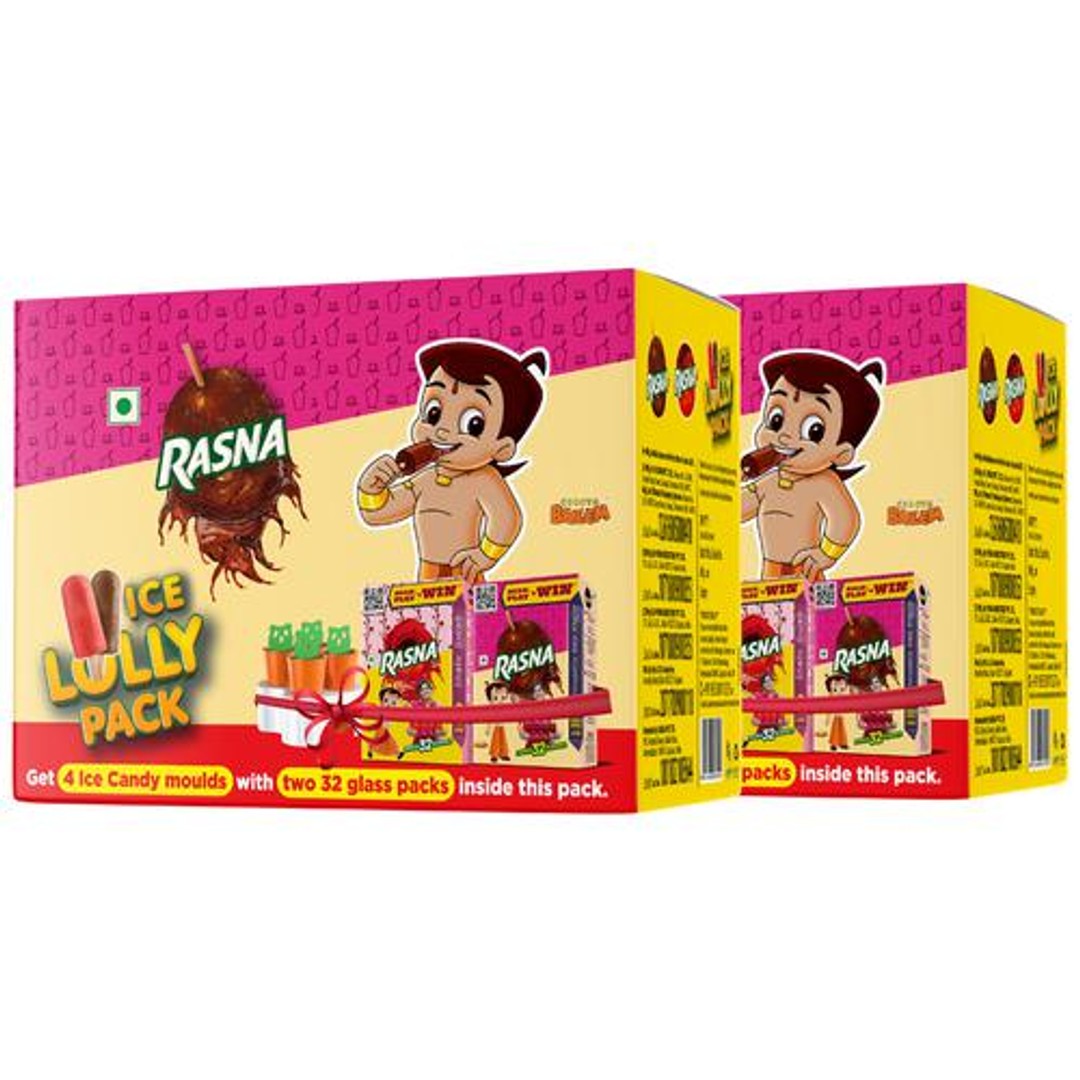 Buy Rasna Ice Lolly Pack - Rose & Kala Khatta, Sweeet & Sour Online at ...