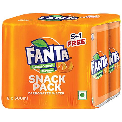 Buy Fanta Orange Flavoured Soft Drink - Snack Pack Online at Best Price of Rs 200 - bigbasket