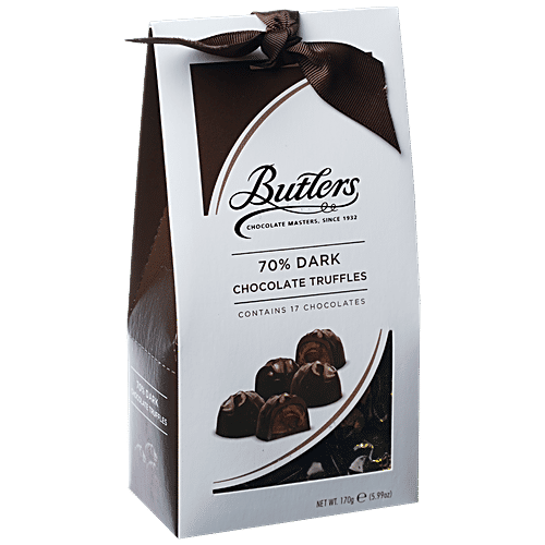 Buy Butlers 70% Dark Chocolate Truffles - Rich & Creamy Online at Best ...