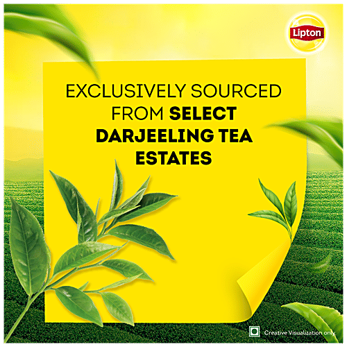 Buy Lipton Darjeeling Black Tea - Rich In Flavour & Aroma, Refreshing ...