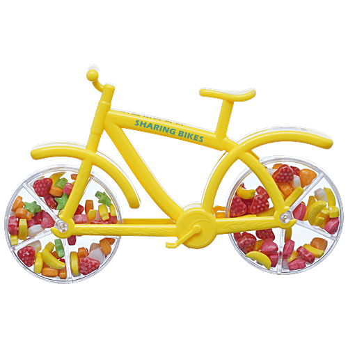 Buy Toy Candy Bicycle Yellow Glucose Candy For Kids Online at Best ...