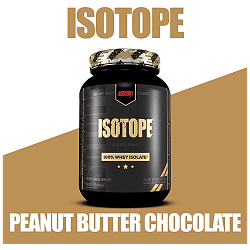 Buy REDCON 1 Isotope Whey Isolate Protein Powder Drink Mix - Peanut ...