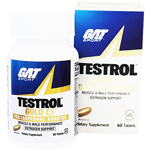 Buy GAT Sport Testrol Gold ES Testosterone Booster Tablet - Dietary ...