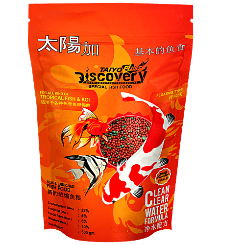 Buy Taiyo Pluss Discovery Special Fish Food For All Tropical Breeds ...