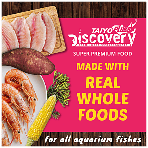 Buy Taiyo Pluss Discovery Super Premium 2 In 1 Formula Pink Fish Food ...