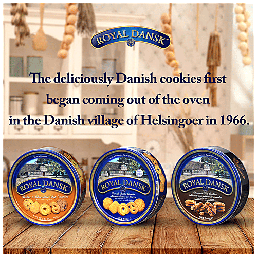 Buy Royal Dansk Butter Cookies Danish Butter Cookies - 100% Pure Online ...