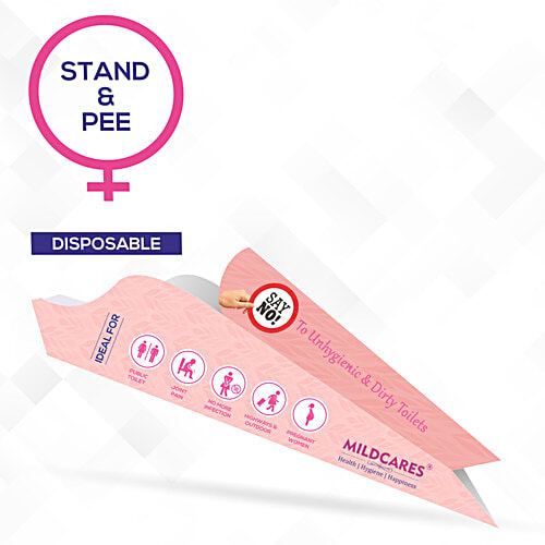 Buy Mildcares Stand & Pee - Female Urination Device, Funnel Disposable ...