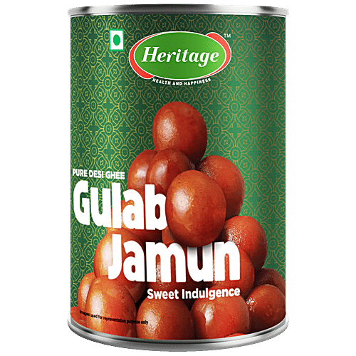 Buy Heritage Gulab Jamun - Made With Pure Desi Ghee Online at Best ...