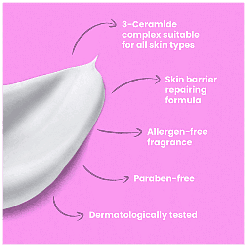 Buy foxtale Ceramide Supercream Hydrating Moisturizer - Evens Out Skin ...