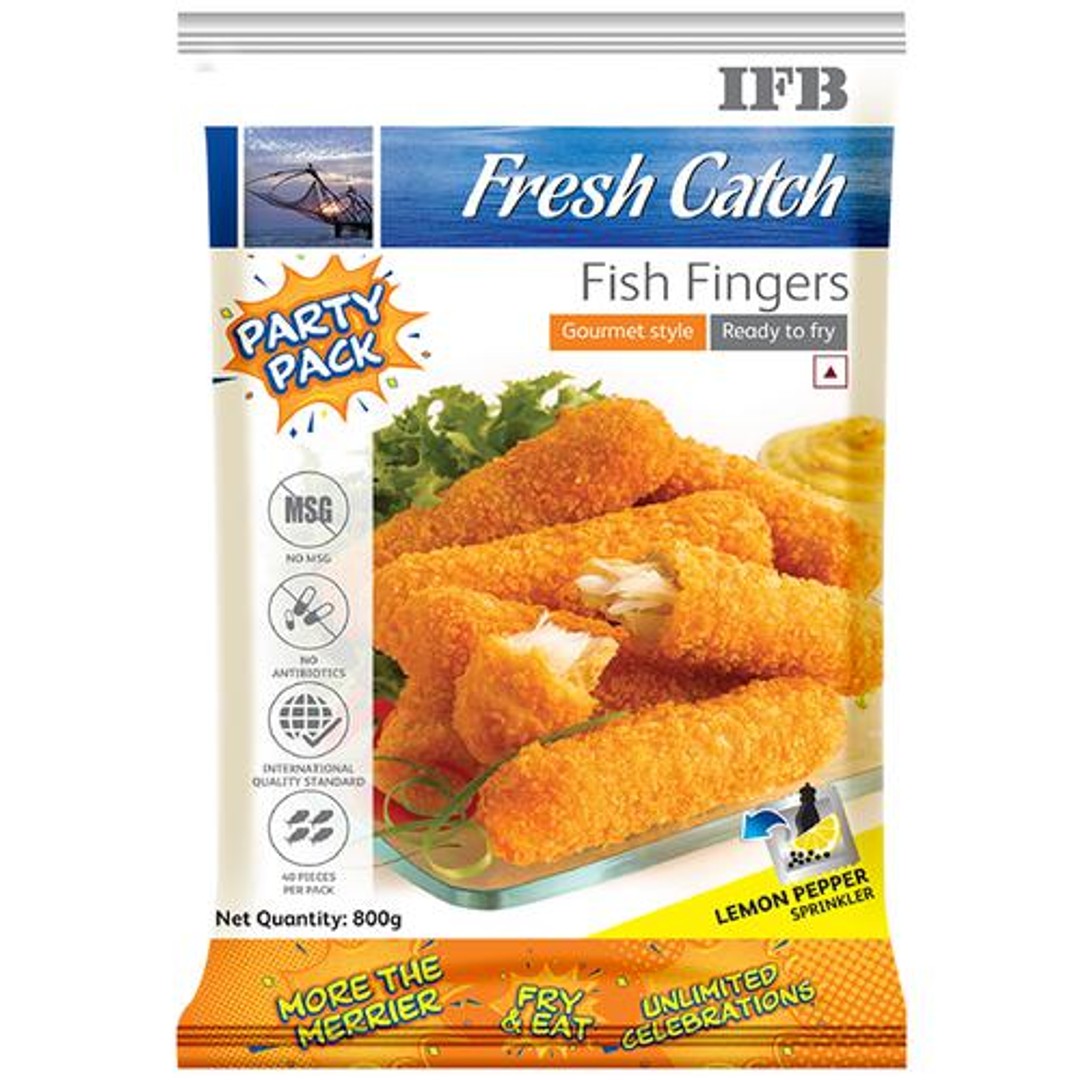 Buy IFB Fresh Catch Fish Fingers - Crispy & Crunchy, Ready To Fry ...