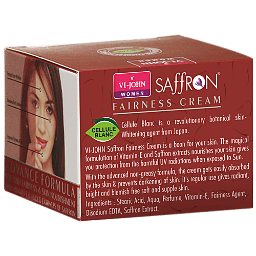 Buy VI-JOHN Women Saffron Cream With Advance Formula Online at Best ...