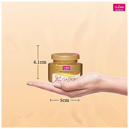 Buy VI-JOHN Women Saffron Cream With Gold Extracts - Improves Texture ...