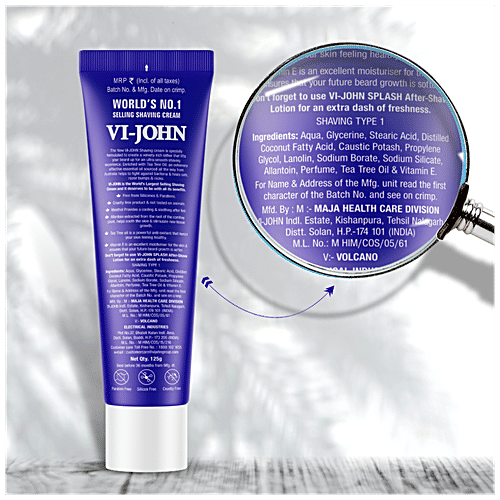Buy Vi-john Shaving Cream - Icy Mint Online at Best Price of Rs 52.25 ...