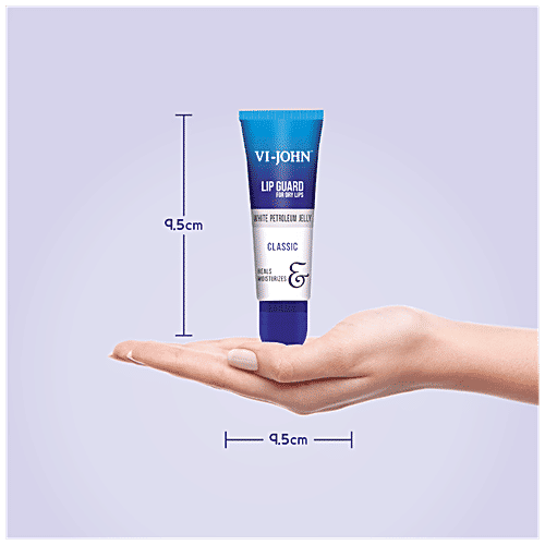Buy VI-JOHN Lip Guard Classic - White Petroleum Jelly, Heals ...