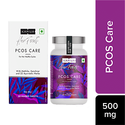 Buy Kapiva Her Foods PCOS Care Tablet - For Healthy Cycles Online at ...