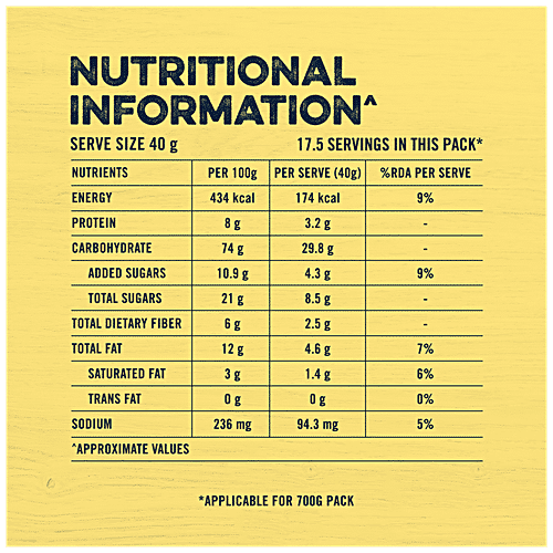 Buy Quaker Oats Muesli - Fruit & Nut, High In Protein Online at Best ...