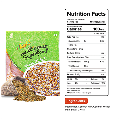 Buy HandS Multigrain Superfood - Pearl Millet, Ready To Eat, Healthy, Nutritious Online at Best ...