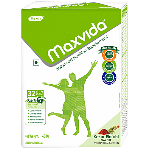 Buy Maxvida Balanced Nutrition Supplement For Adults With High Protein ...