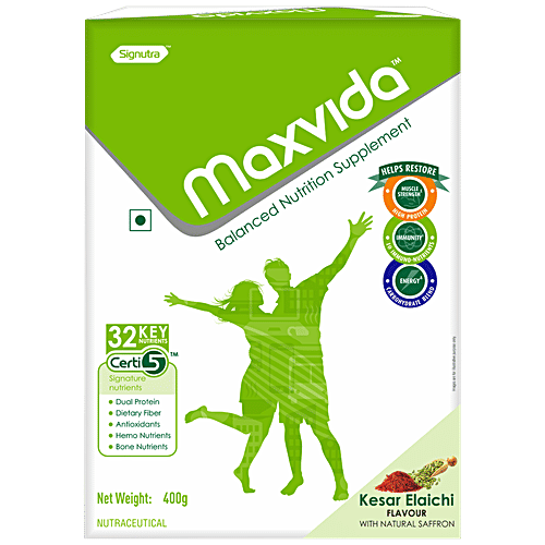 Buy Maxvida Balanced Nutrition Supplement For Adults With High Protein ...