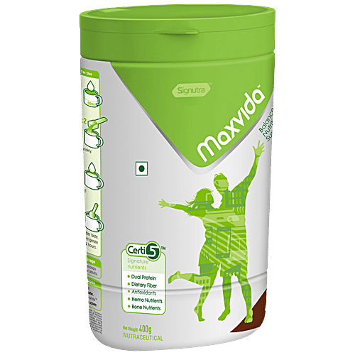 Buy Maxvida Balanced Nutrition Supplement For Adults With High Protein ...