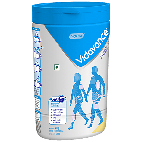 Buy Vidavance Advanced Nutrition For Diabetes & Pre-Diabetes - Vanilla ...