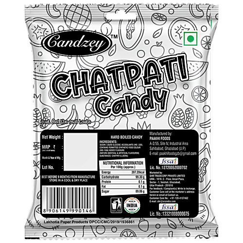Buy CANDZEY Chatpati Candy - Hard-Boiled, Sweet & Sour Online at Best ...