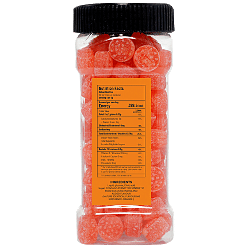 Buy CANDZEY Orange Slice Candy - Hard-Boiled, Sweet & Sour Online at ...