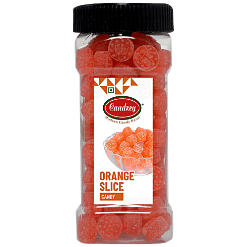 Buy Candzey Orange Slice Candy - Hard-Boiled, Sweet & Sour Online at ...