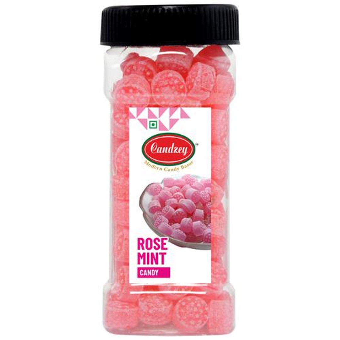 Buy CANDZEY Rose Mint Candy - Hard-Boiled, Sweet Online at Best Price ...