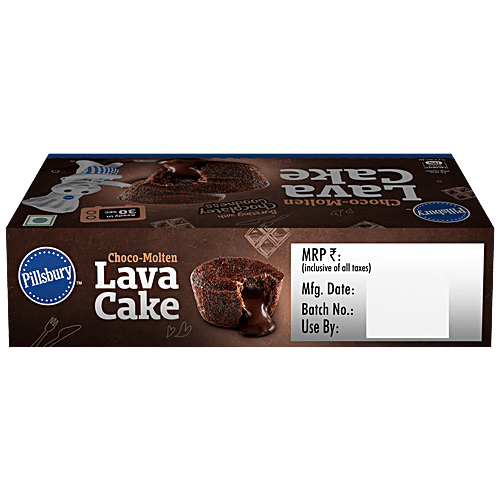Buy Pillsbury Choco-Molten Lava Cake - Rich & Velvety, Ready In 30 ...