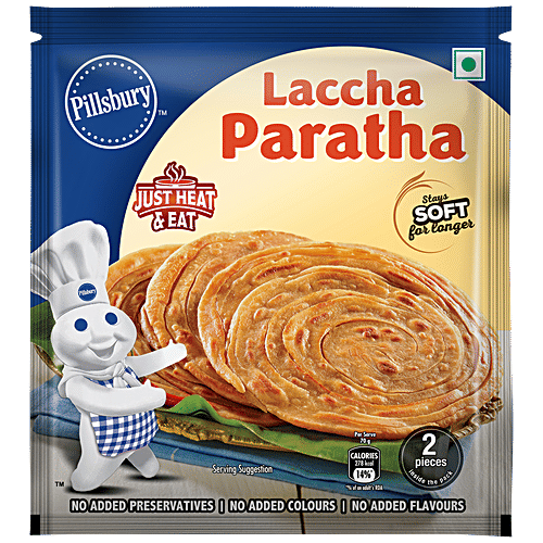 Buy Pillsbury Laccha Paratha - Soft & Crispy, No Added Preservatives ...