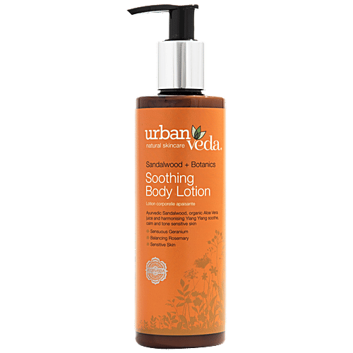Buy Urban Veda Soothing Ayurvedic Body Lotion - Sandalwood + Botanics ...