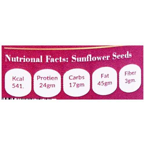Buy Kitchen Grocery Sunflower Seeds - Low In Saturated Fat, Crunchy ...