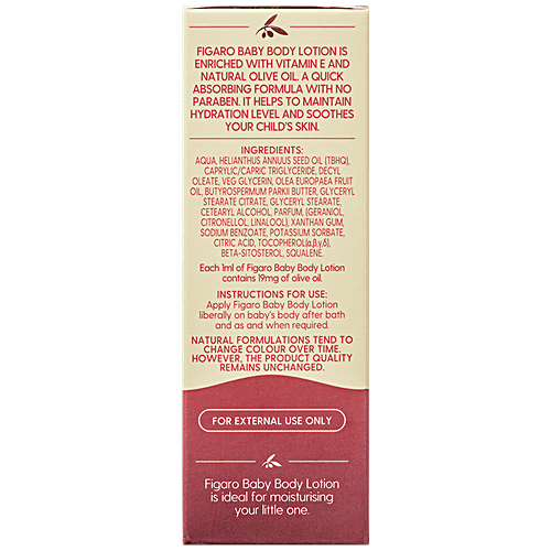 Buy Figaro Baby Body Lotion - Goodness Of Olive Oil & Vitamin E, Gentle ...