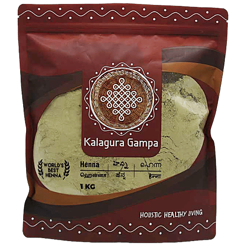 Buy Kalagura Gampa Henna Powder - 100% Pure, Act As A Natural ...