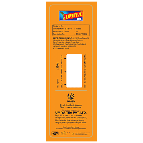 Buy UMIYA Masala Tea - Authentic Taste, Feel Energized & Refreshed ...