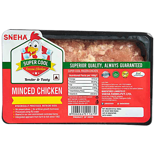 Buy Super Cool Frozen Minced Chicken Online at Best Price of Rs 190 ...
