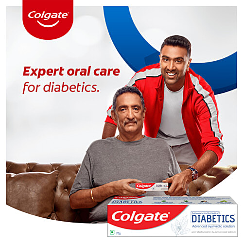 Buy Colgate Toothpaste For The Oral Health Of Diabetics - Sugar Free ...