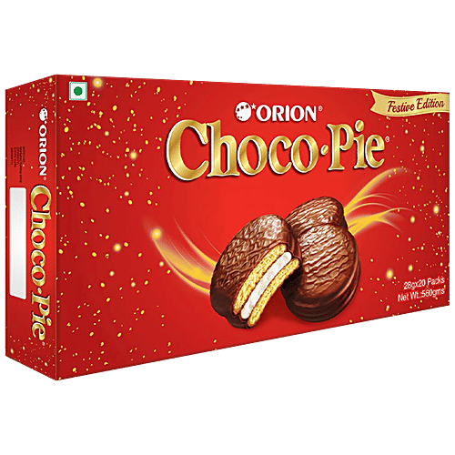 Buy Orion Choco Pie Festive Gift Pack - Soft, Sweet Flavour Online at ...