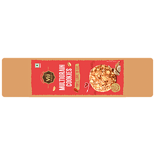 Buy Vig Baker's Multigrain Cookies - Crunchy, Healthy Online at Best ...